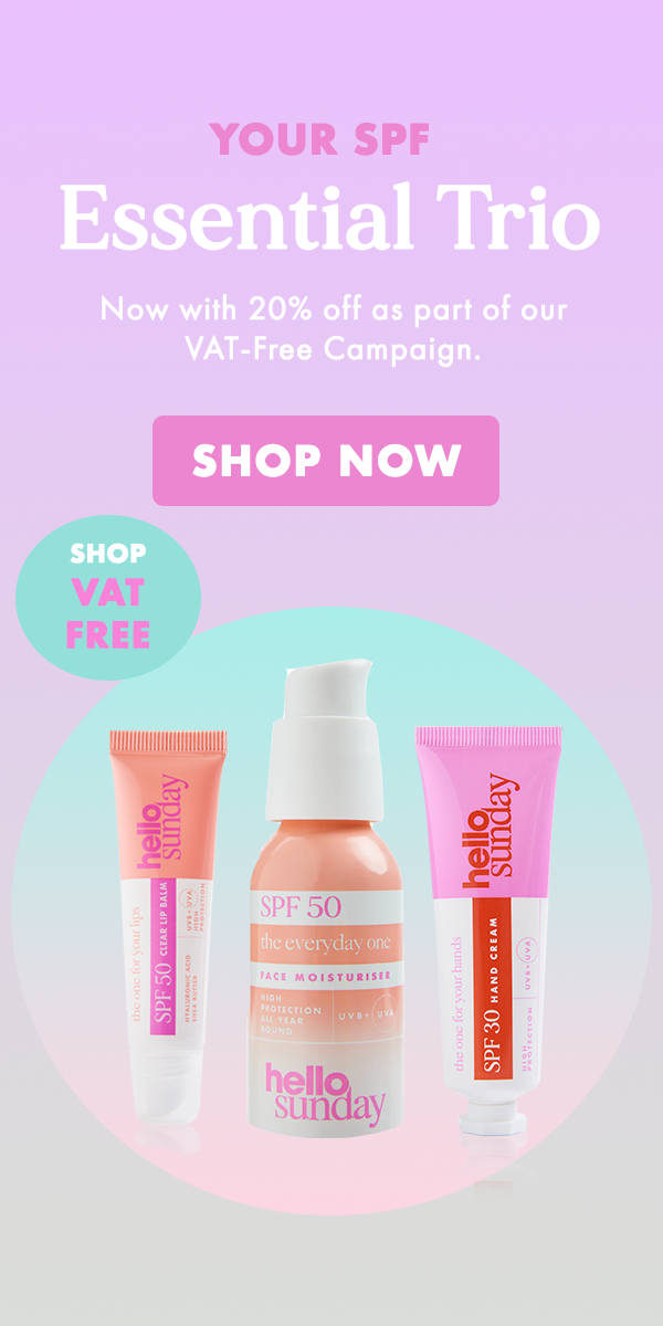 Hello Sunday – multifunctional skincare powered by SPF – Hello Sunday SPF