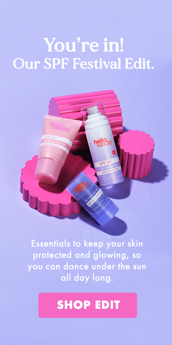 Hello Sunday – multifunctional skincare powered by SPF – Hello Sunday SPF