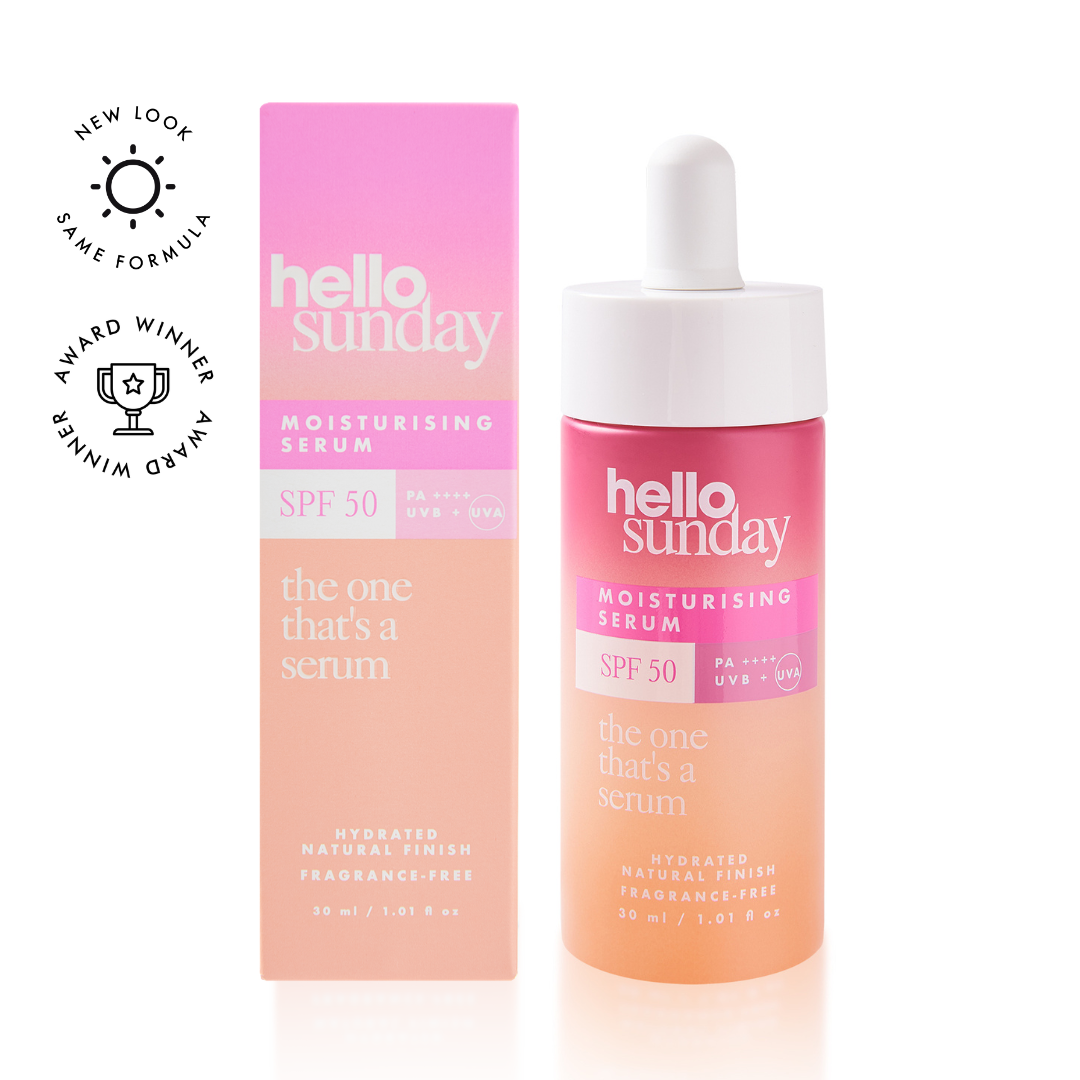 Hello Sunday SPF - The One That's A Serum - Award-Winning SPF Serum: SPF50